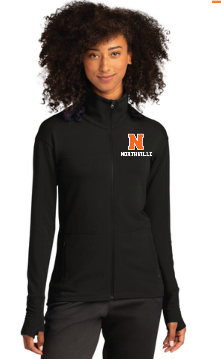 Womens Full Zip Sport Wick Jacket | Northville Gear